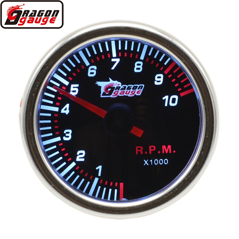 52mm Pointer Auto Car Refit RPM Tachometer Meter E... – Grandado