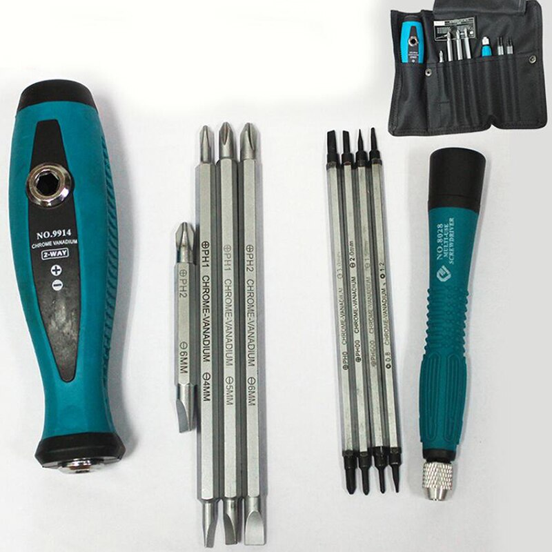 10 Pcs Precisie Magnetische Schroevendraaier Set S... – Grandado