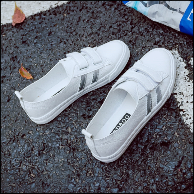 Sommer små hvide sko kvindelige vilde lavvandede m... – Vicedeal