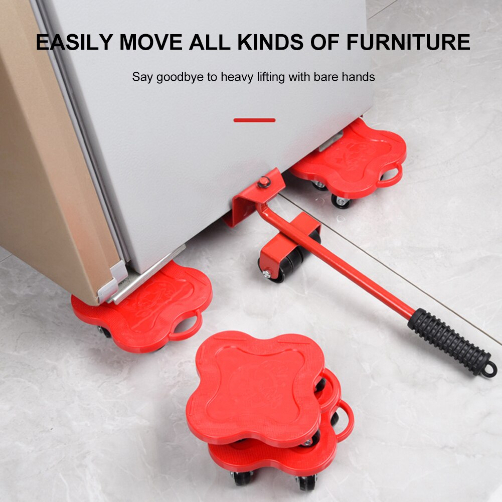 5pcs Cabinet Appliance Bed Mover Tool Furniture Sl... – Grandado
