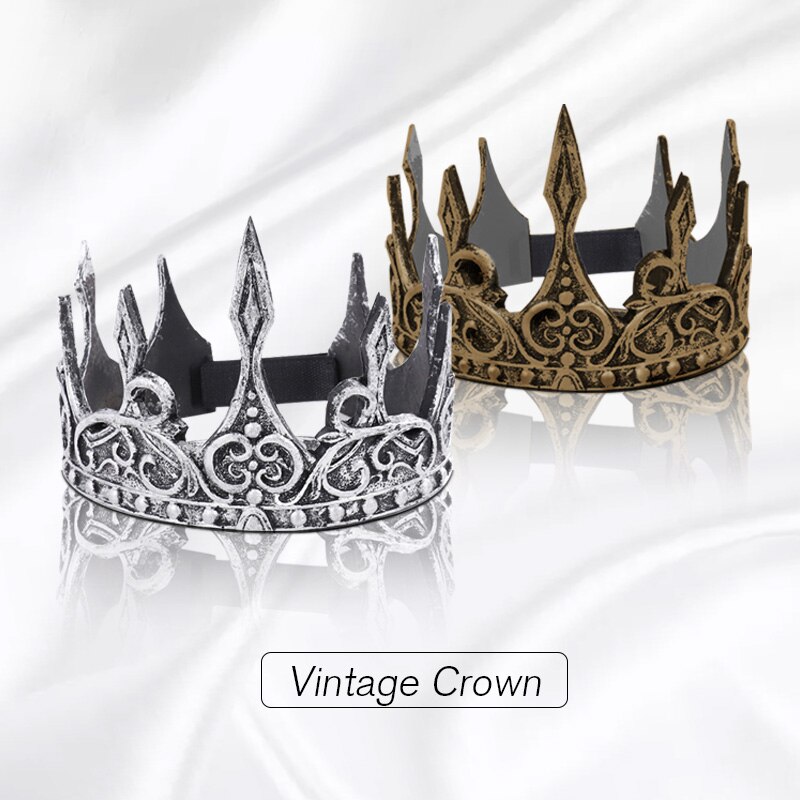 3D PU Foam Medieval Kings Crown Medieval Royal Kin... – Vicedeal