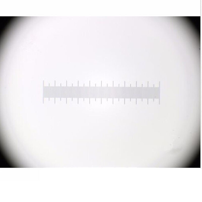 0.01 mm Stage Micrometer Glass slide Reticle Measu... – Vicedeal