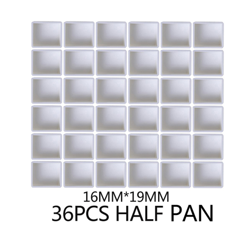 6/12/24/36/48pcs Empty Full/Half Pan White Half Pa... – Vicedeal