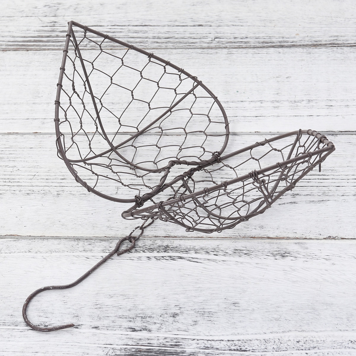 1PCS Heart Shape Iron Wire Wreath Hanging Metal Fr... – Vicedeal