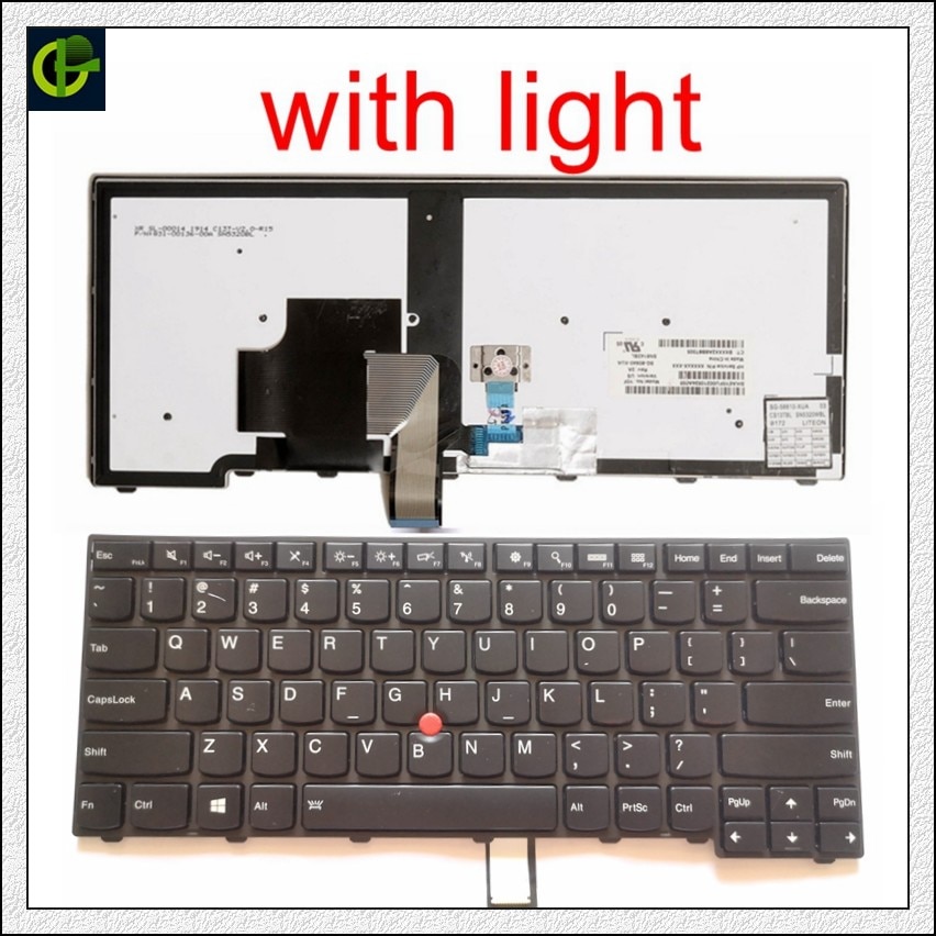 Original English Keyboard for lenovo ThinkPad L440... – Grandado