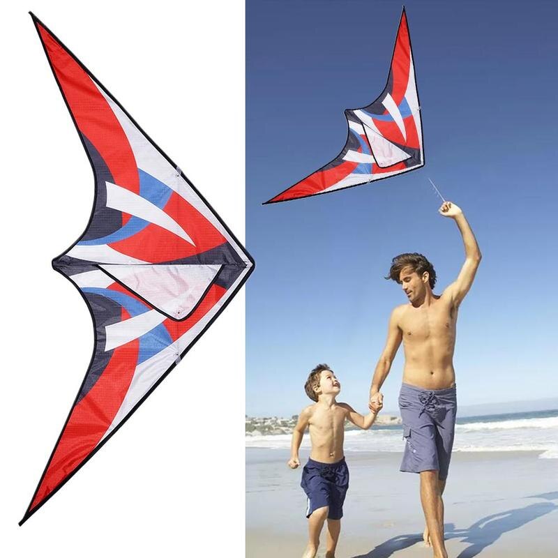 Cometa triangular Multicolor de poliéster para niñ... – Grandado