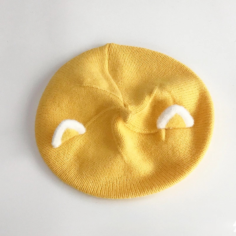 Unisex Kids Baret Leuke Fox Oren Vorm Hoeden Winte... – Grandado