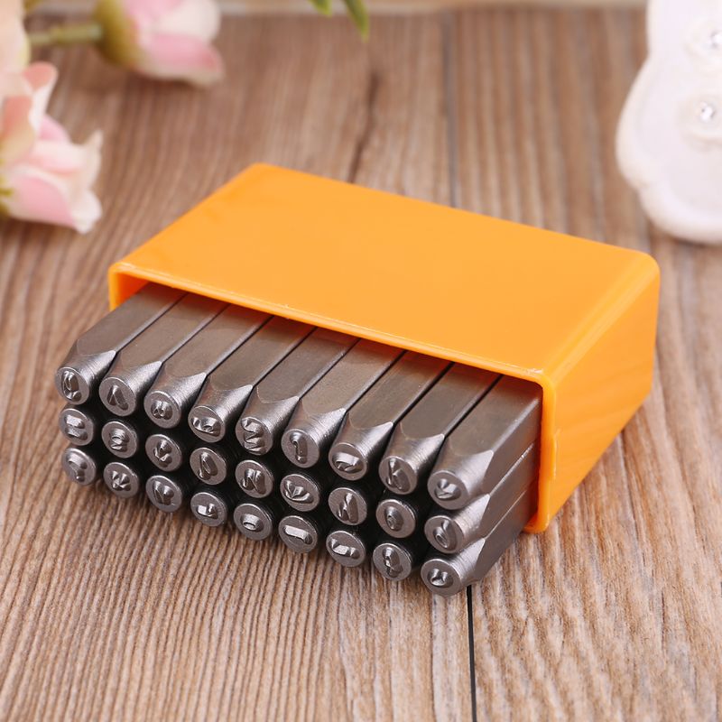 Set van 27 kleine letters, stalen metalen stempel,... – Grandado
