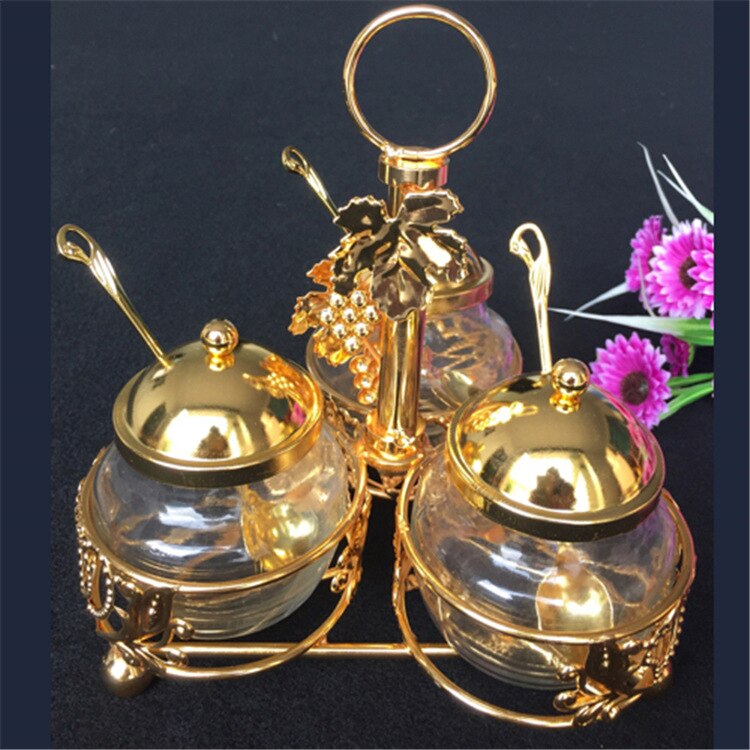 Seasoning cup three seasoning cups three glass sea... – Vicedeal