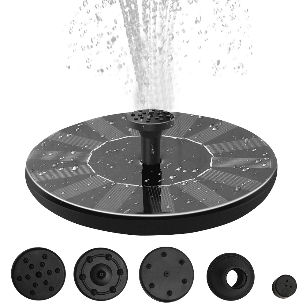 Solar Power Water Fontein Pomp Solar Fontein Vogel... – Grandado