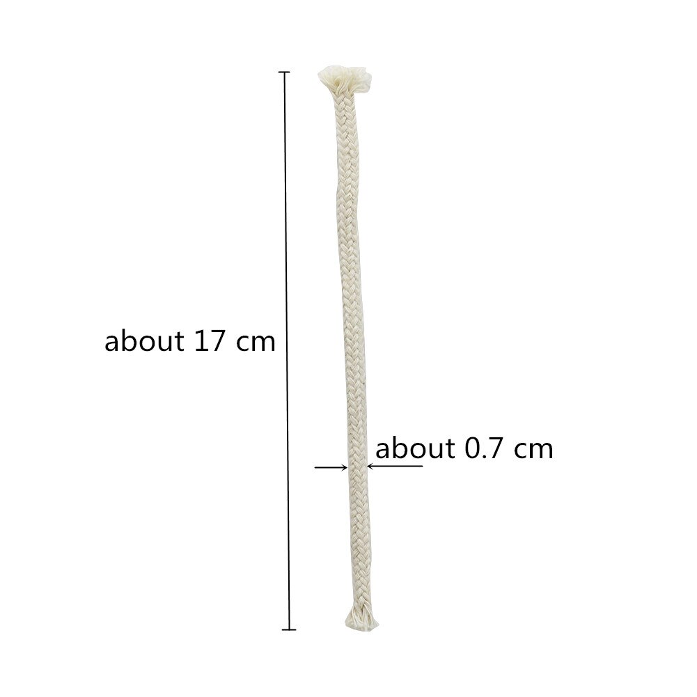 20 Pcs 17cm Cotton Wick Alcohol Lamps Wick Kerosen... – Vicedeal