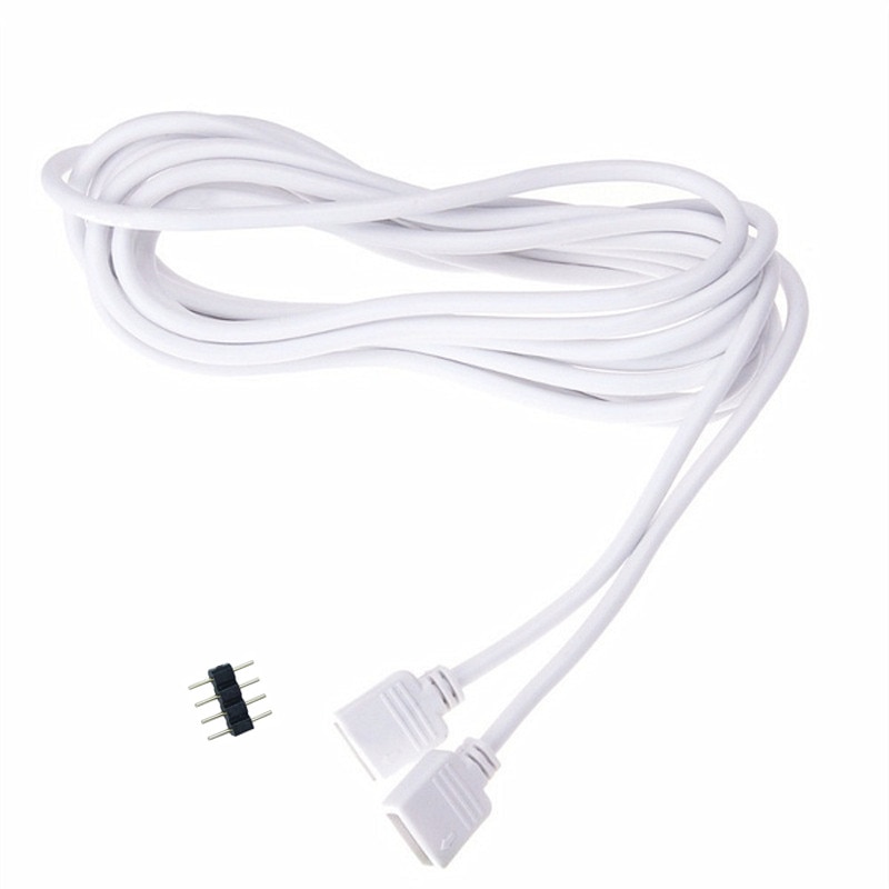 4 PIN RGB led connector Extension Cable cord Wire+... – Grandado