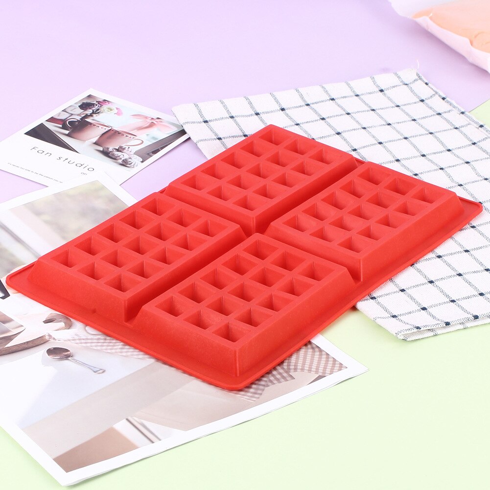 Siliconen Wafel Cake Muffin Mould Diy Hart Of Vier... – Grandado