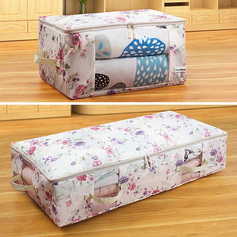 Oxford Fabric Folding Storage Bags Box Quilt Cloth... – Vicedeal