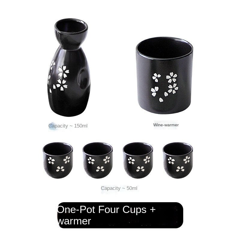 Japanese-style Sake Pot White Wine Ceramic Wine Se... – Vicedeal