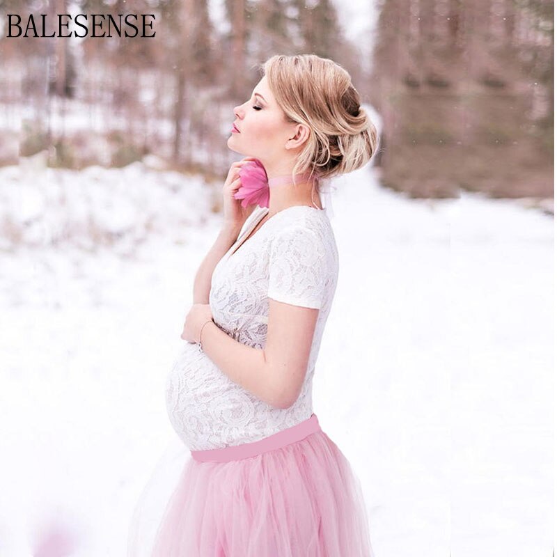 Maternity Dresses for Photo Shoot Pregnancy Lace B... – Grandado