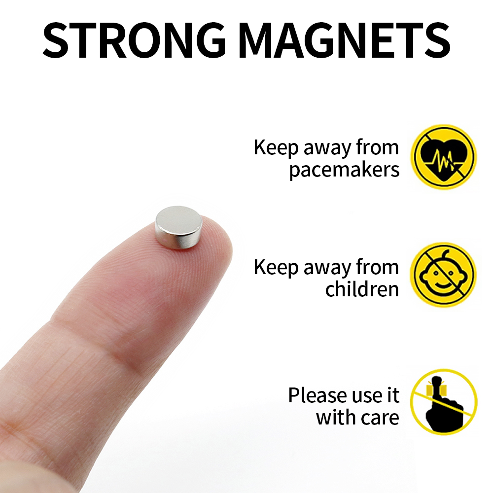 5/10/20/50/100/200/500/1000Pcs 6x3mm Strong Round ... – Grandado