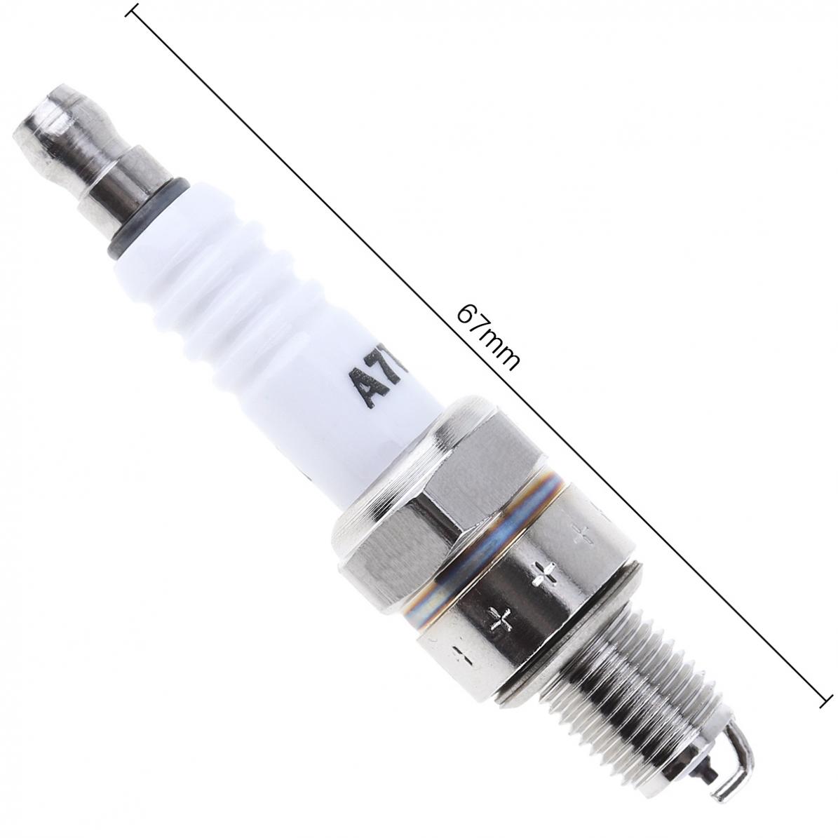 A7TC Motorcycle Platinum Nozzles Spark Plugs ATRTC... – Vicedeal