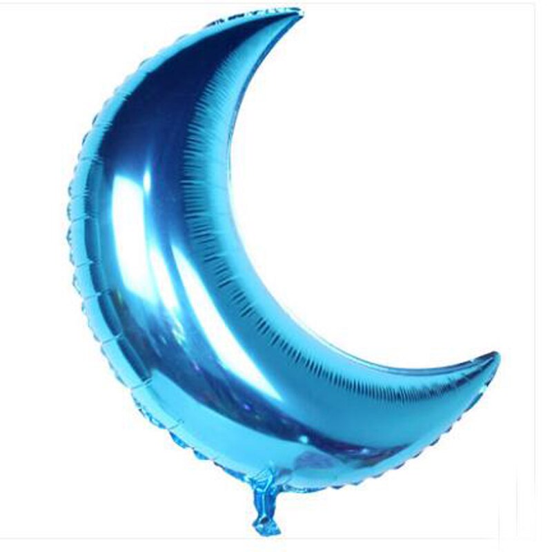 20pcs 10 inch / 18 inch Cartoon Moon Shaped Alumin... – Grandado