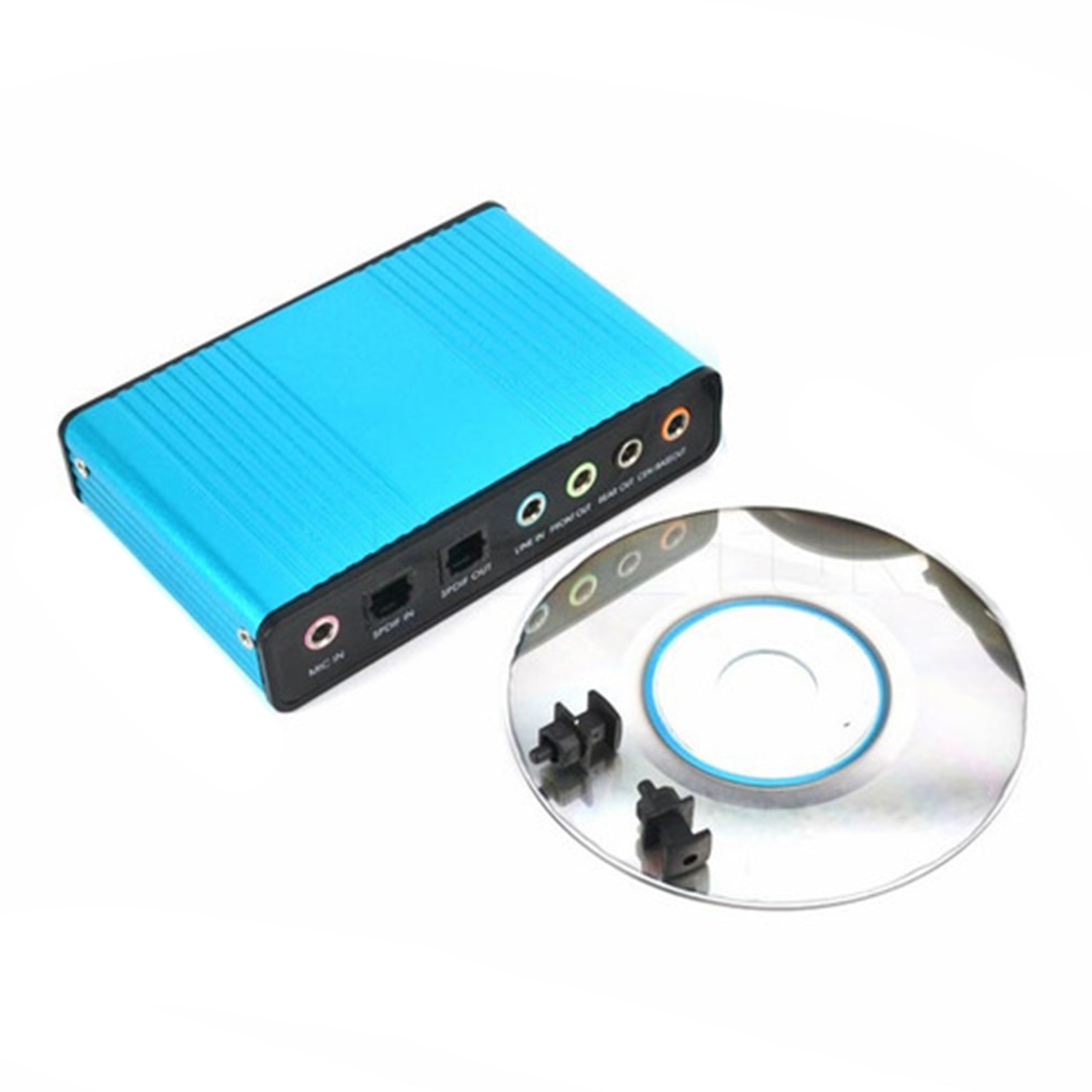USB Sound Card 6 Channel 5.1 Optical External Audi... – Grandado