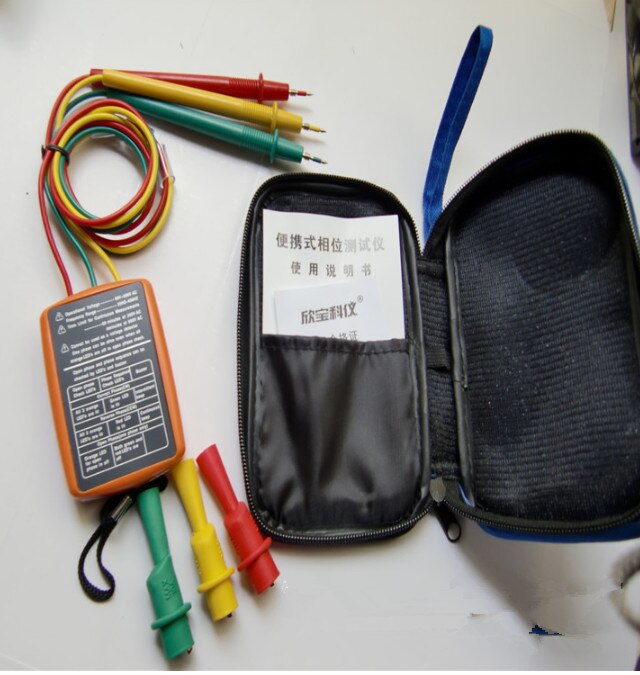 3 Phase Rotation Tester Digital Phase Indicator De Vicedeal