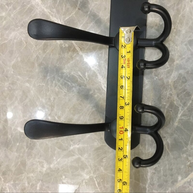 5 Hooks Stainless Steel Wall-mounted Bathroom Hook... – Grandado