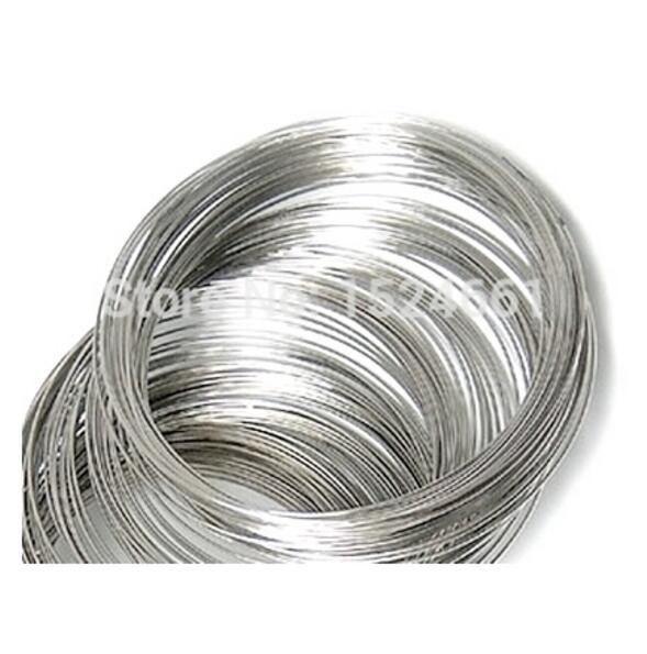 wire 65mm-70mm Dia. 100 Loops Silver Tone Memory B... – Vicedeal