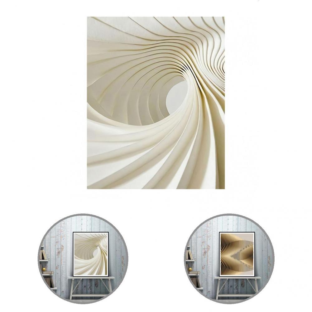 Long Lasting Rectangle Abstract Golden Line Wall P... – Vicedeal
