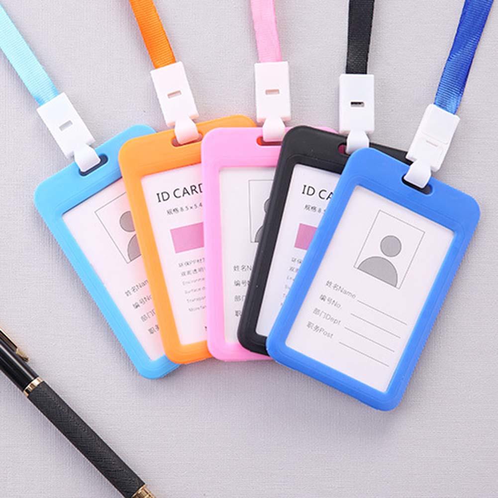 Portable Double Sided Transparent Employee ID Card... – Vicedeal
