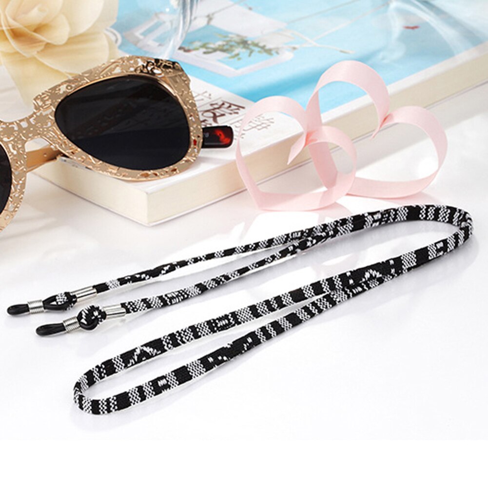 wide Retro Eyeglass sunglasses cotton neck string ... – Grandado