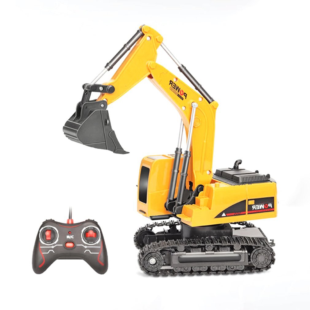 Four-Wheel Drive Electric Remote Control Excavator... – Grandado