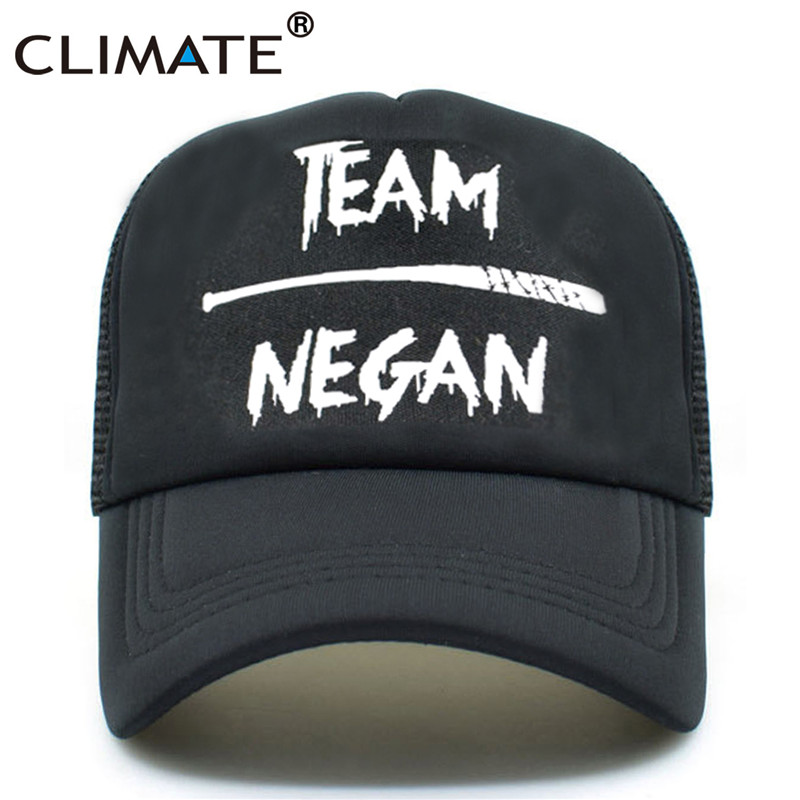 CLIMATE Negan Trucker Cap Hat The Walking I Am Neg... – Grandado