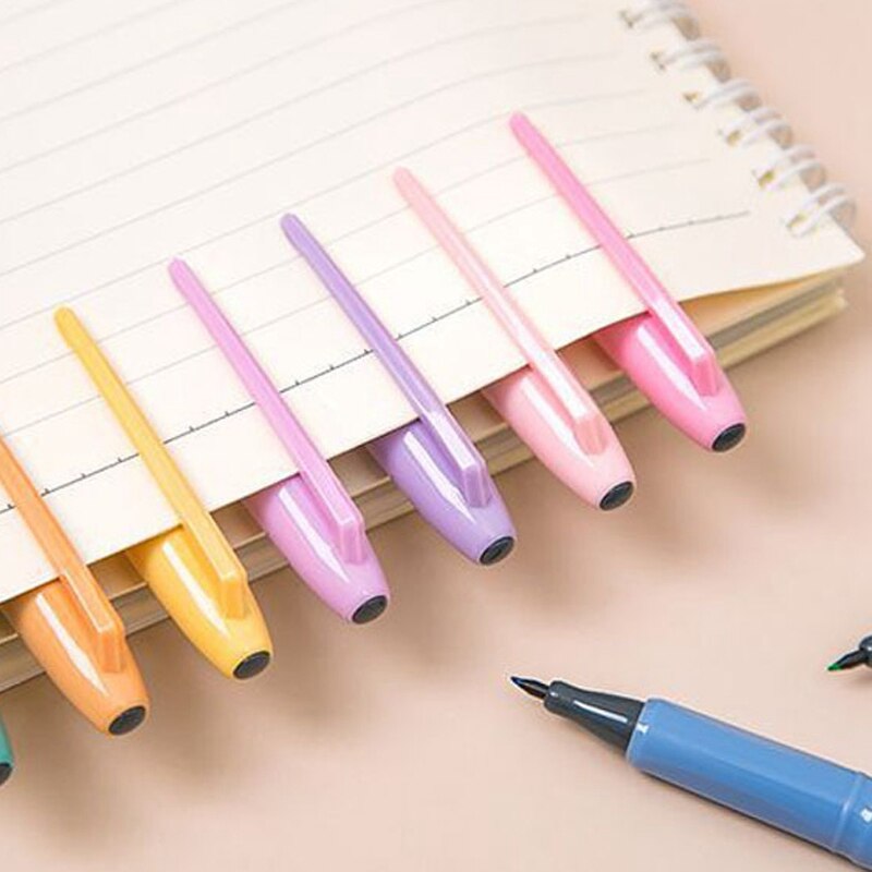 Hk -871 fiber pen set, kleur pen op waterbasis ges... – Vicedeal