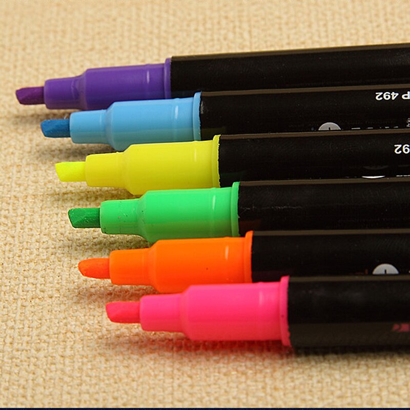 Candy colored double headed student mark marker wa... – Vicedeal