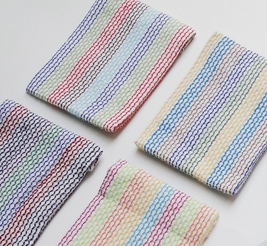 4pcs/set Dish Cloths Towel Kitchen Swab Kitchen To... – Vicedeal