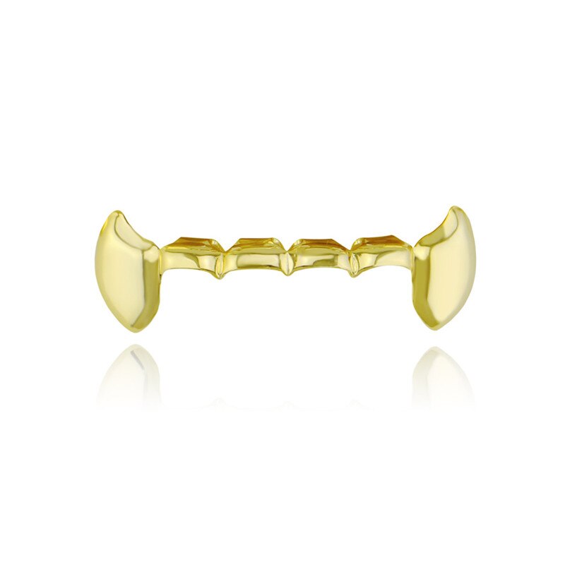 Gold Color Hip Hop Rapper Single Tooth Cap Top Bot... – Vicedeal