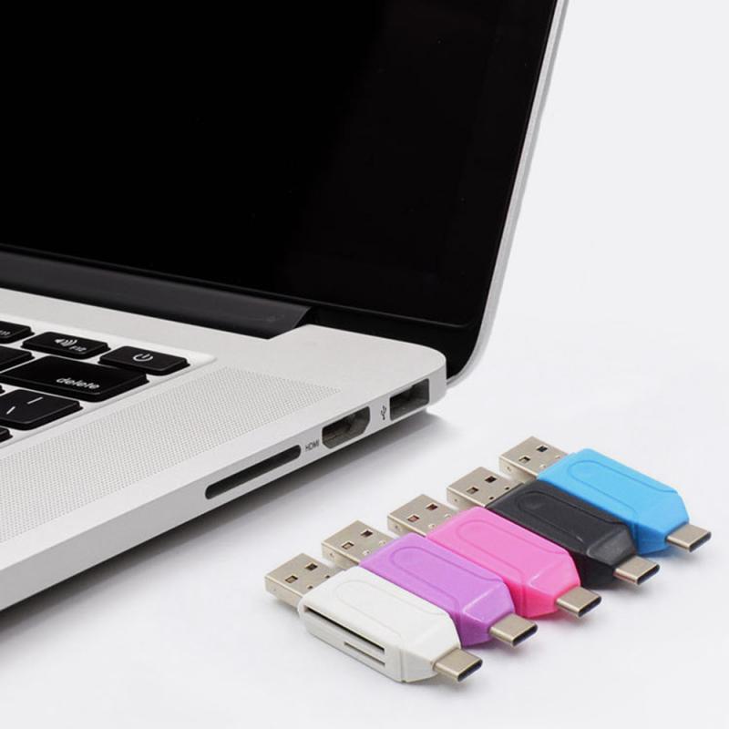 Universele Sd Kaartlezer USB2.0 Otg Micro Usb Type... – Grandado