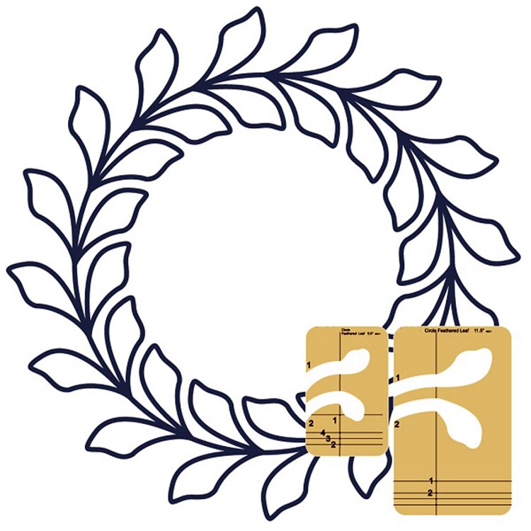 4 stk/sett vakre border multifunksjonsplagg patchw... – Grandado