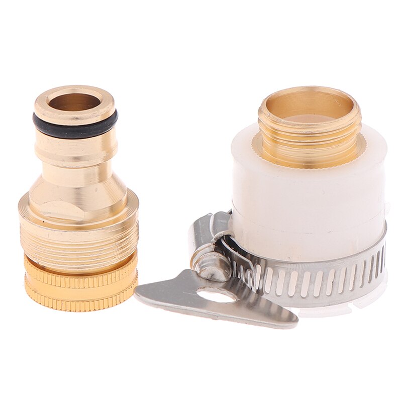 15mm-23mm Universal Kitchen Hose Adapter Brass Fau... – Vicedeal