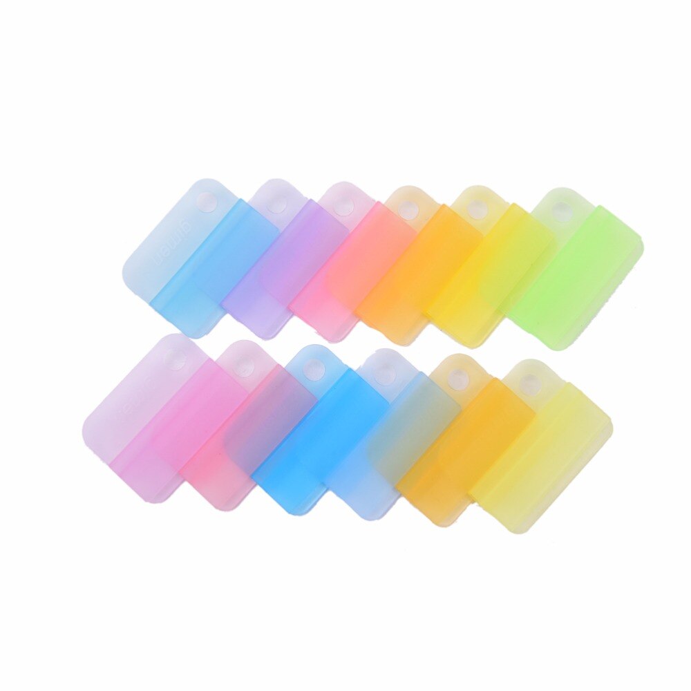 6pc Multi Color Transparent Paper Clips Protable W... – Vicedeal