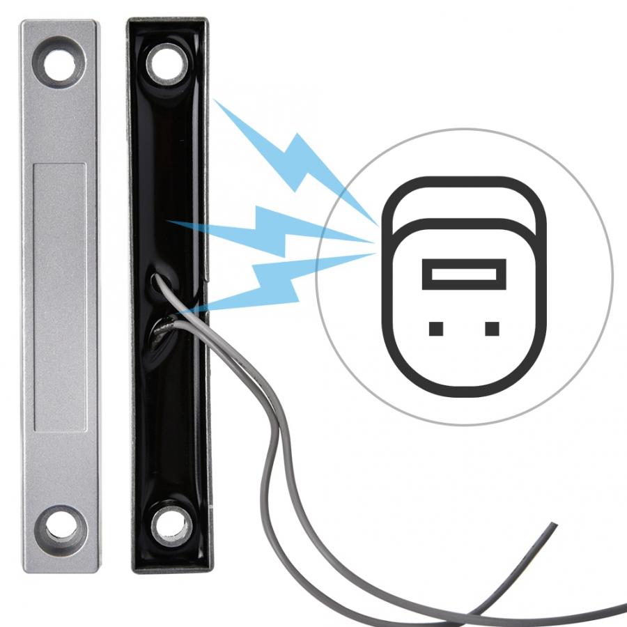 Wired Rolling Door Magnetic Contact Sensor Securit... – Grandado
