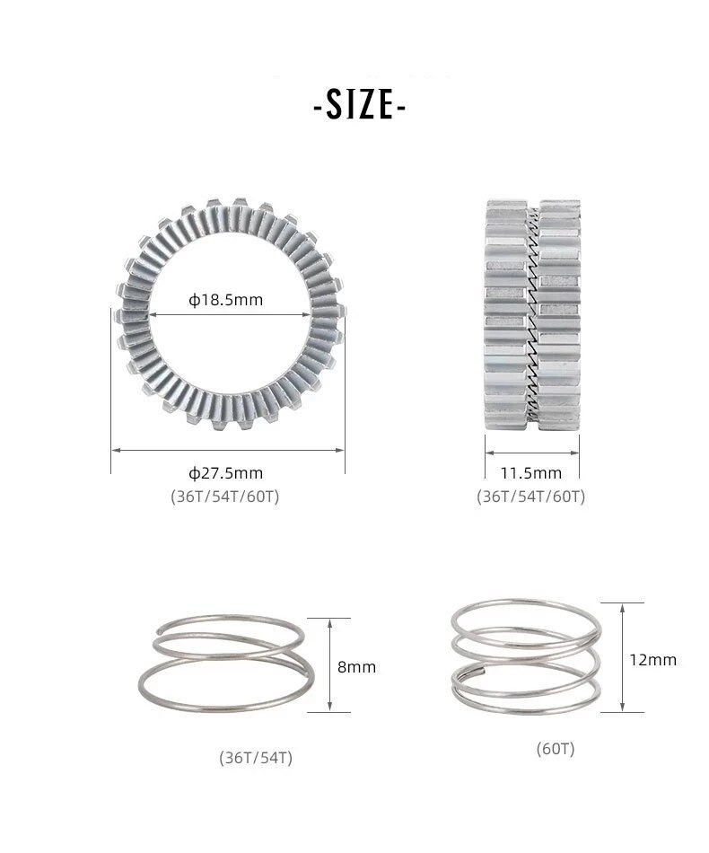 36T/54T/60T/64T Star Ratchet SL 54 TEETH For DT 54... – Grandado
