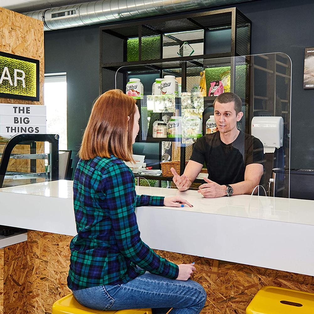 Sneeze Guard Shield Acrylic Countertop Shield Clea... – Grandado