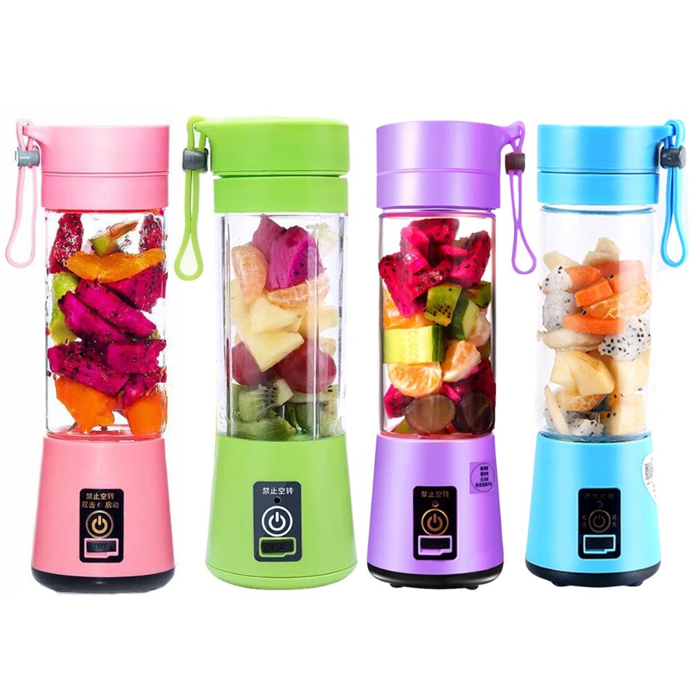 USB Charging 6 Blades Portable Juicer Juice Smooth... – Grandado