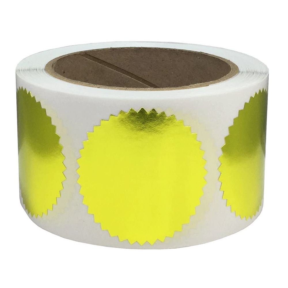 Gold Metallic Package with Serrated Edge Envelope ... – Grandado