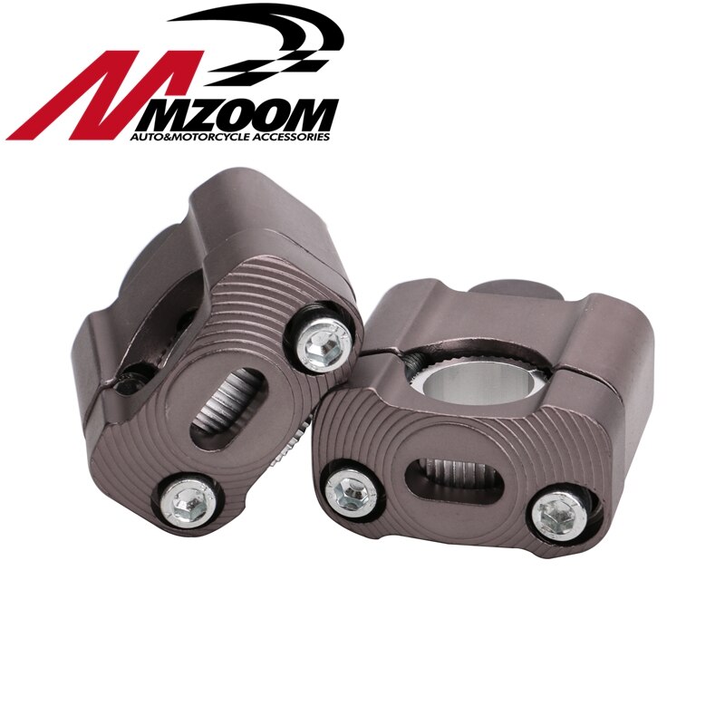 1 pair CNC 22mm 28mm Off Motorcycle Bar Clamps Han... – Grandado