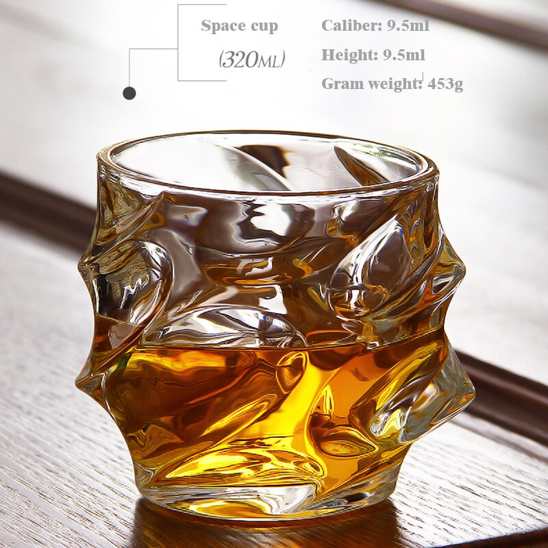 DEOUNY Crystal Whiskey Glasses For Drinking Bourbo... – Grandado