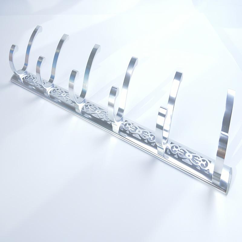 Aluminum coat hooks coat hooks row hook wall hangi... – Grandado