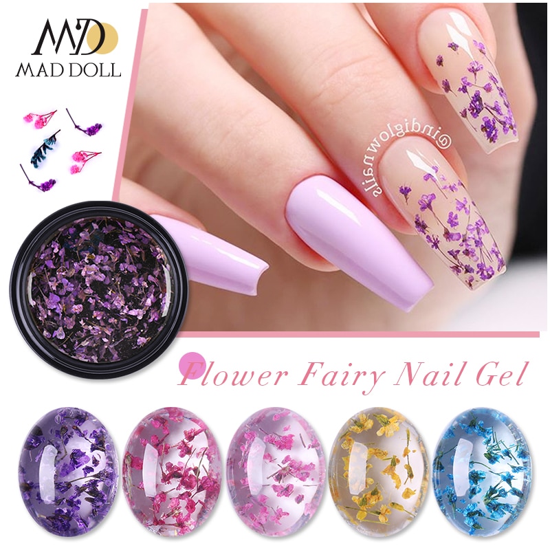 MD MAD DOLL 5g Natural secado Hada de las flores u... – Vicedeal