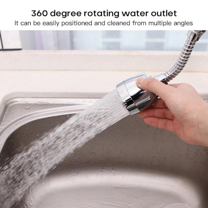 Kitchen Adjustable Flexible Faucet Taps Sprayer 36... – Vicedeal